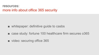 5 Security Questions To Ask When Deploying O365 | PPT
