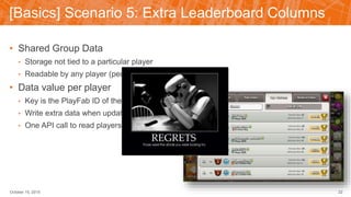 PlayFab Advanced Cloud Script | PPTX