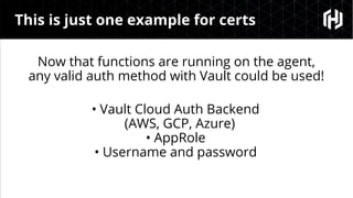 Agent Side Lookups with HashiCorp Vault and Puppet 6 | PPT