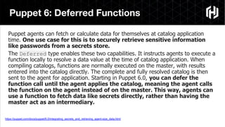 Agent Side Lookups with HashiCorp Vault and Puppet 6 | PPT