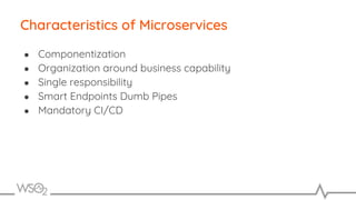 APIs in a Microservice Architecture | PDF