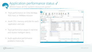 Application usage monitoring with SysKit | PPT