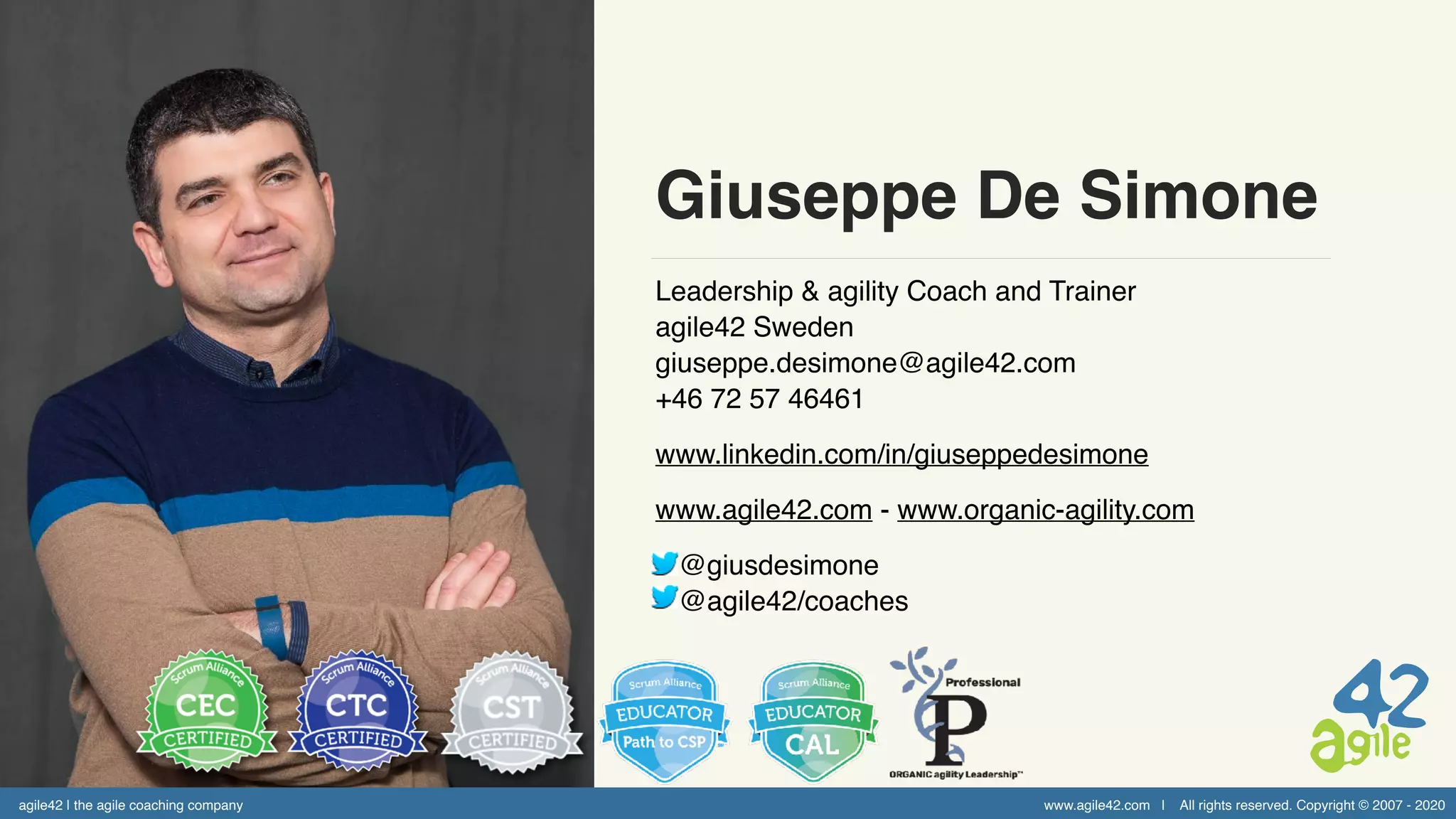 ORGANIC agility webinar - Archetypes: mapping organization, culture and ...