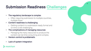 Automating the Regulatory Submission Process - Reducing Time and ...