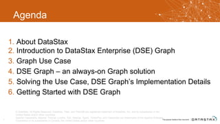 Webinar - Bringing connected graph data to Cassandra with DSE Graph | PPT