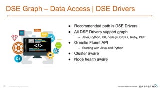 Webinar - Bringing connected graph data to Cassandra with DSE Graph | PPT