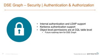 Webinar - Bringing connected graph data to Cassandra with DSE Graph | PPT