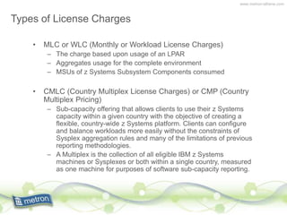Capacity Management for system z license charge reporting | PPTX