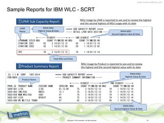 Capacity Management for system z license charge reporting | PPTX