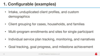 Social Solutions Apricot 360: Client Case Management Software | PDF