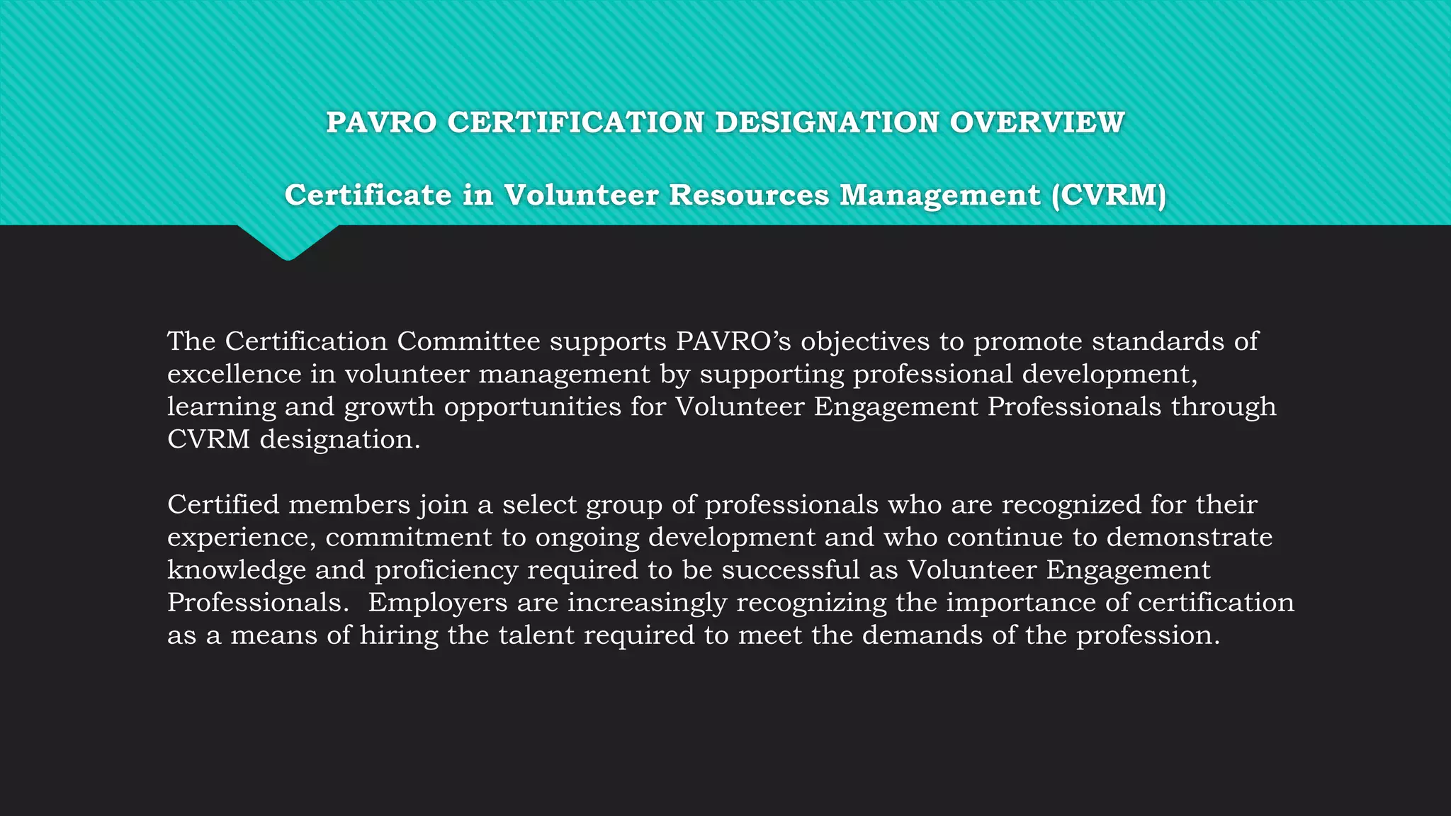 Webinar certification designation guidelines 2018-2019 | PPT