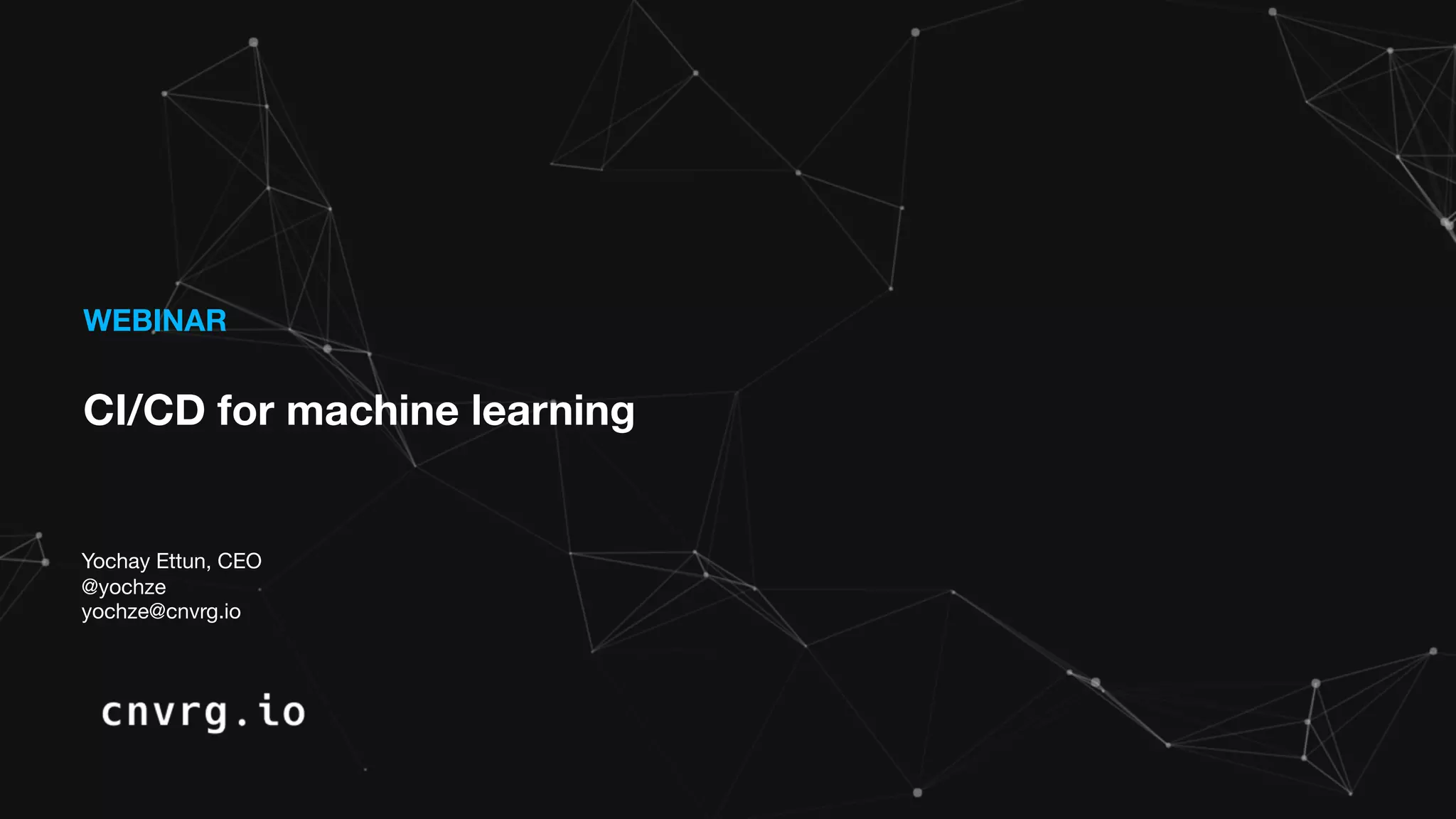 CI/CD for Machine Learning | PDF