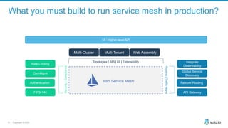 Cilium + Istio with Gloo Mesh | PDF