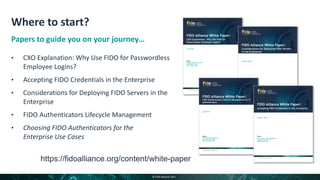 Webinar: Considerations for Deploying FIDO in the Enterprise | PPT