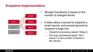 A Guide to Data Versioning with MapR Snapshots | PPTX