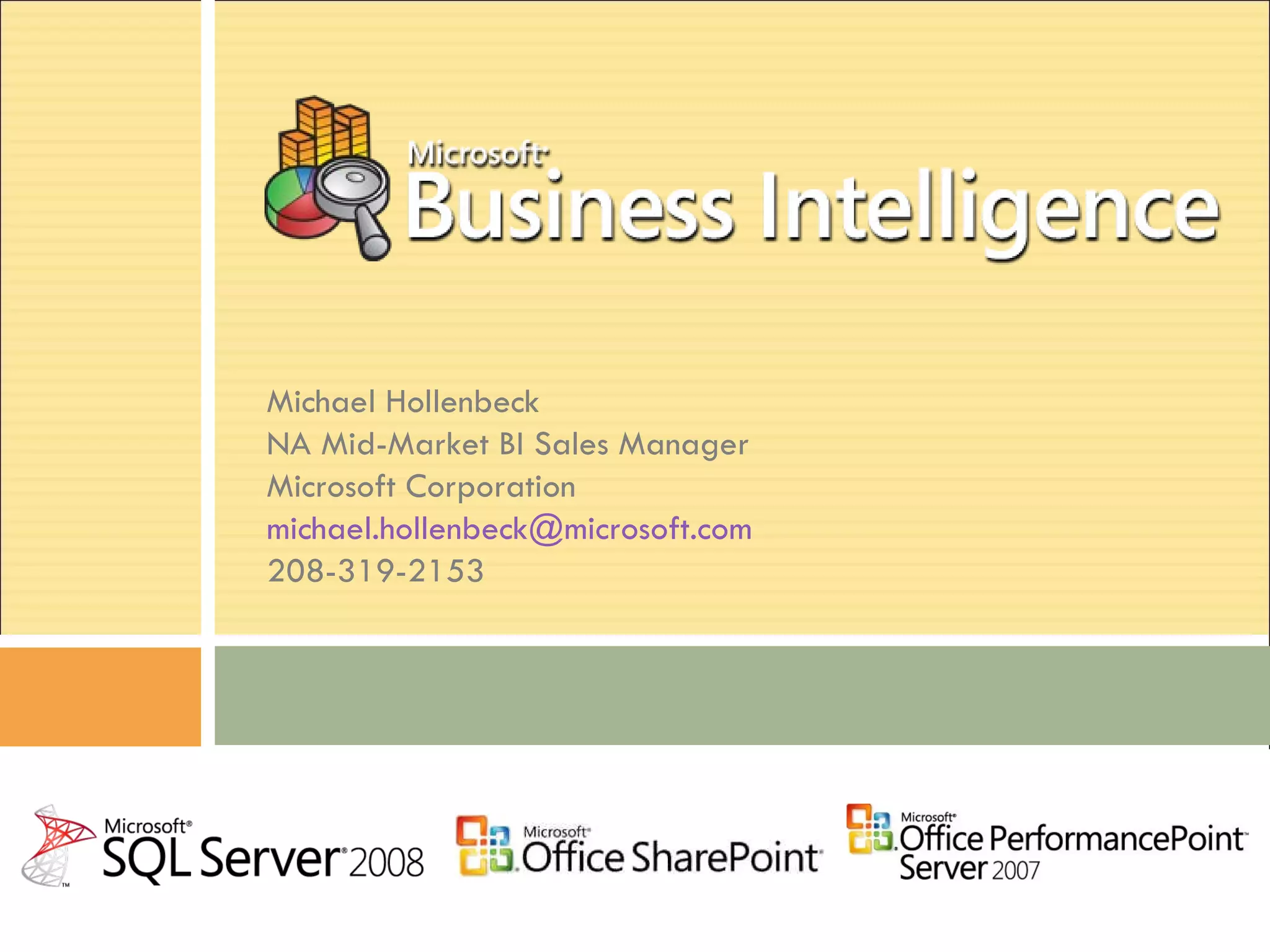 Edgewater Spreadsheet Planning with Microsoft PPS | PPT