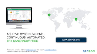 How to Implement Organization Wide Cyber Hygiene? | PPTX