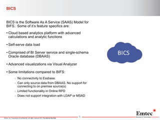 Demystifying the Cloud - BI Cloud Webinar | PDF