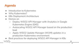 Deploying WSO2 API Manager in Production-Grade Kubernetes | PPT