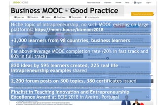 MOOC Design: MOOCs for the world of business | PPT