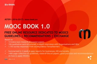 MOOC Design: MOOCs for the world of business | PPT