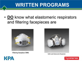The Do’s and Don’ts of Respiratory Protection | PPTX