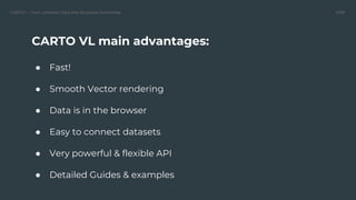 Embedding Location Intelligence in Web Apps that Enhance User Experience [Airship & CARTO VL ...