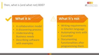 Webinar-From user stories to automated acceptance tests with BDD ...