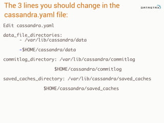 Getting Started with Apache Cassandra by Junior Evangelist Rebecca Mills | PPT