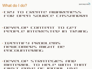 Webinar: Getting Started with Apache Cassandra | PPT