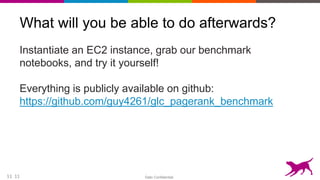Scaling Up Machine Learning: How to Benchmark GraphLab Create on Huge Datasets | PPT