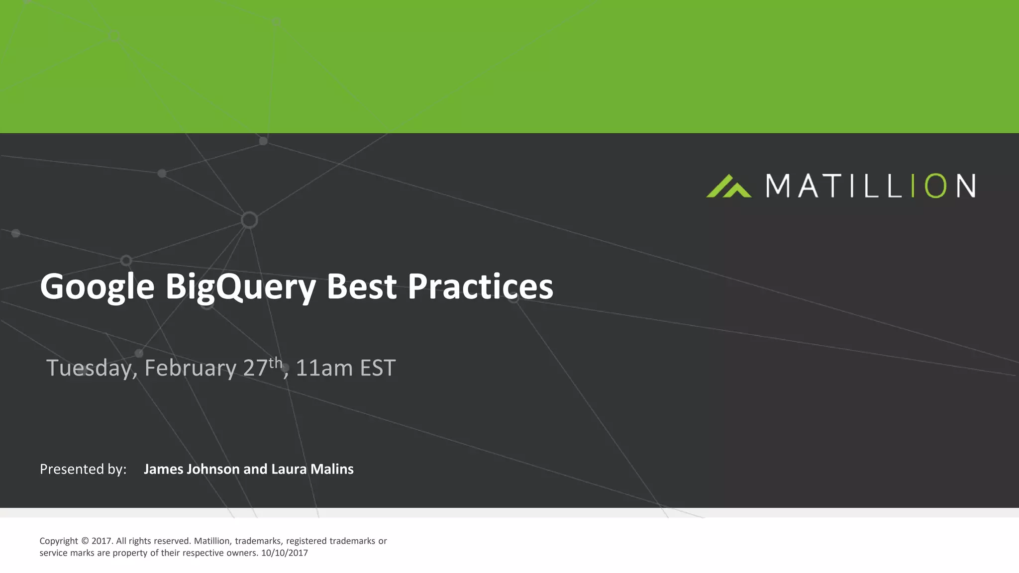 Google BigQuery Best Practices | PDF