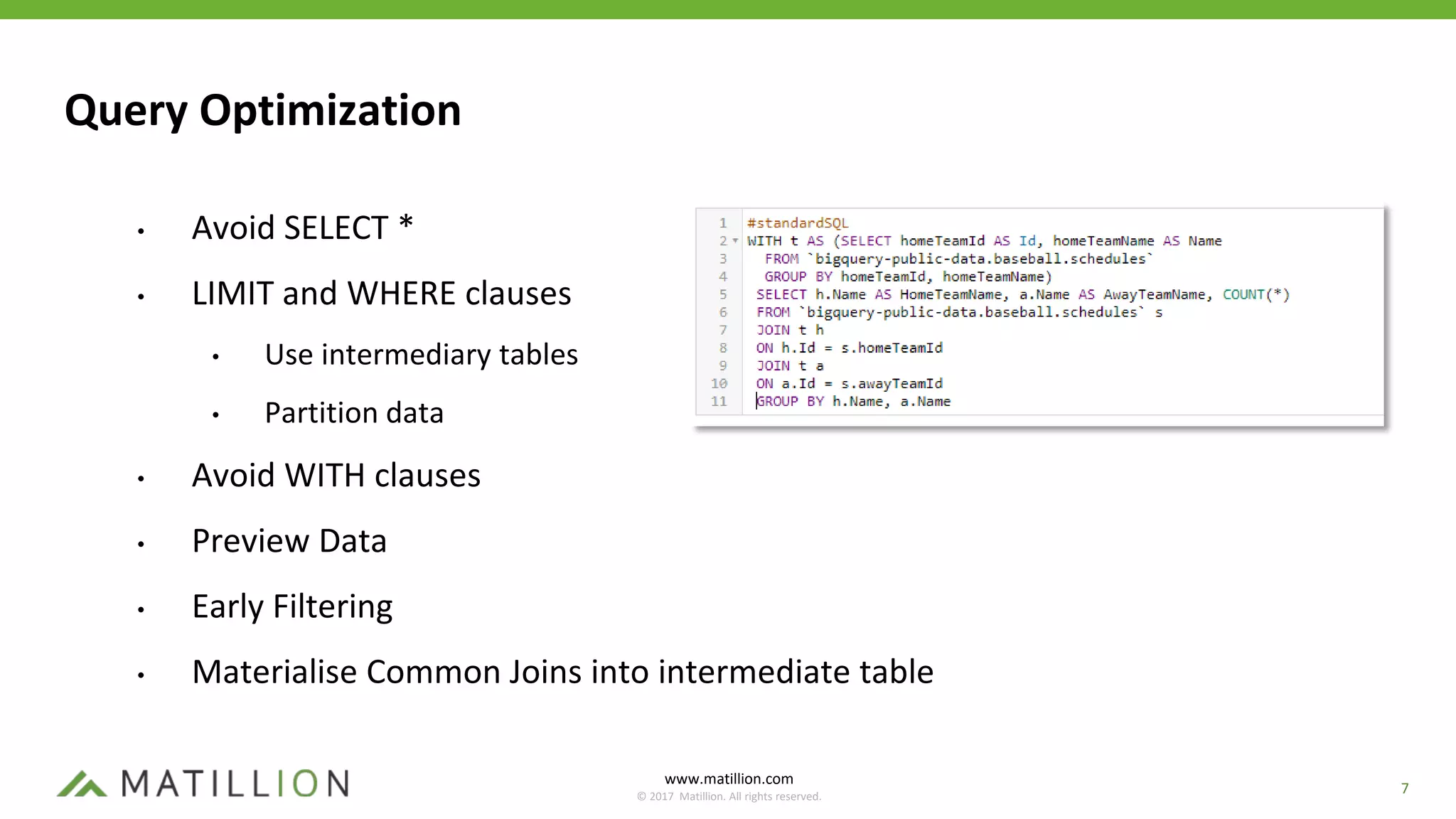 Google BigQuery Best Practices | PDF