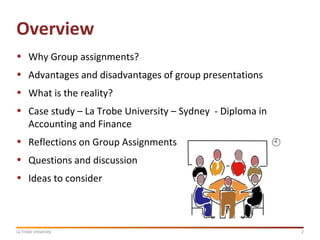 Group assignments: Improving the experience for students and teachers | PPT