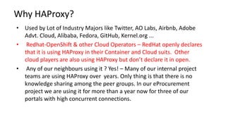HA Deployment Architecture with HAProxy and Keepalived | PDF
