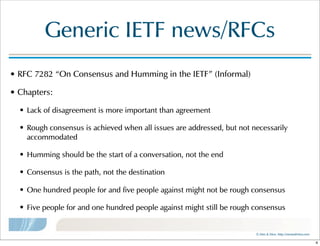 IETF 90 Report – DNS, DHCP, IPv6 and DANE | PPT