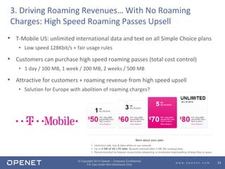 Increasing LTE Revenues: Top 10 Innovations and Operator Examples | PPT