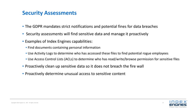 Supporting GDPR Compliance through Data Classification | PPTX
