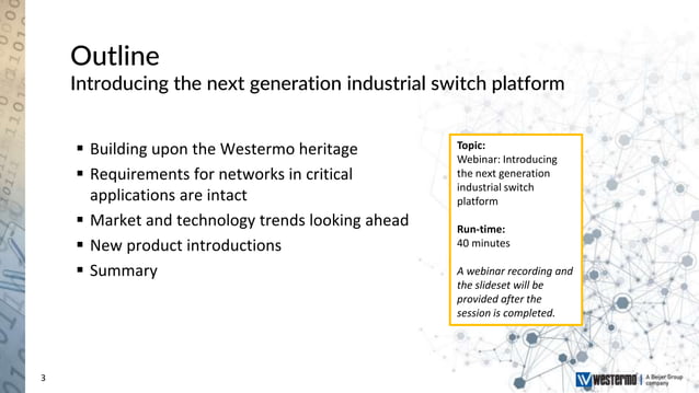 Introducing the next generation industrial switch platform | PPT