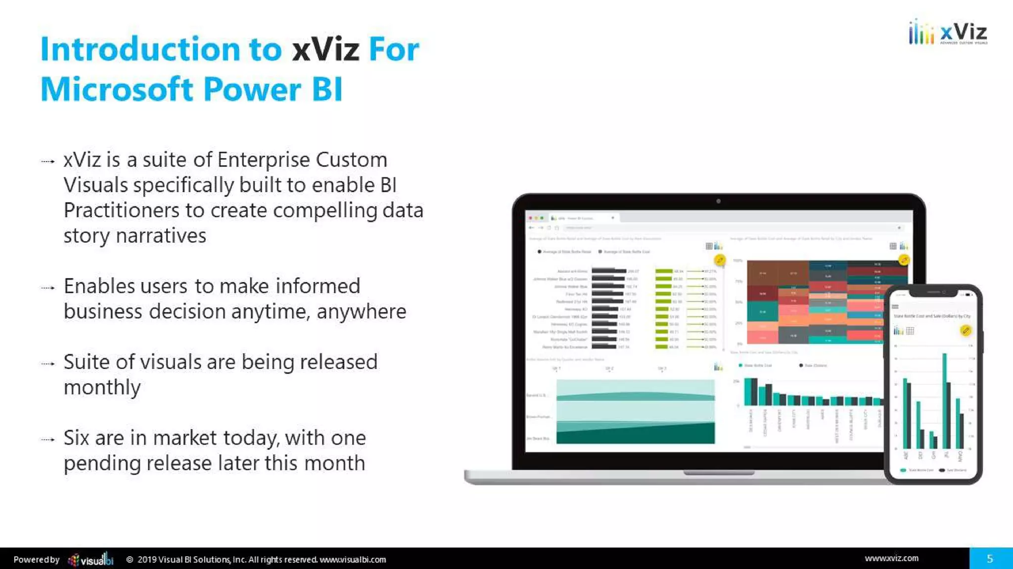Introduction to xViz Custom Visuals Suite for Microsoft Power BI | PPT