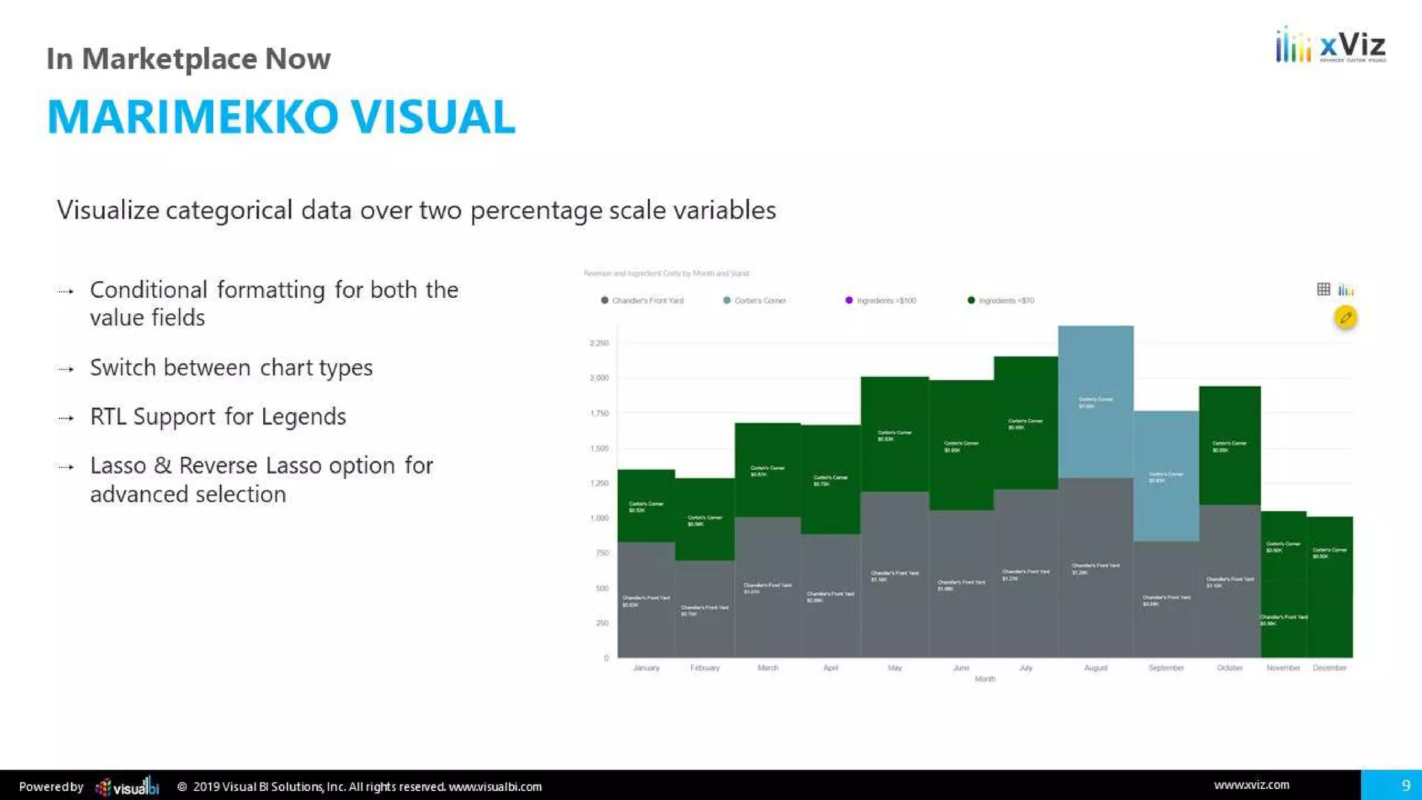 Introduction to xViz Custom Visuals Suite for Microsoft Power BI | PPT