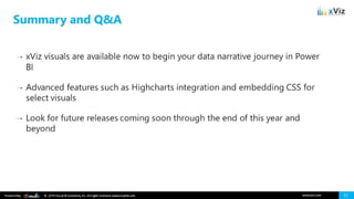 Introduction to xViz Custom Visuals Suite for Microsoft Power BI | PPT