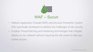 Kludges and PHP. Why Should You Use a WAF? | PPT