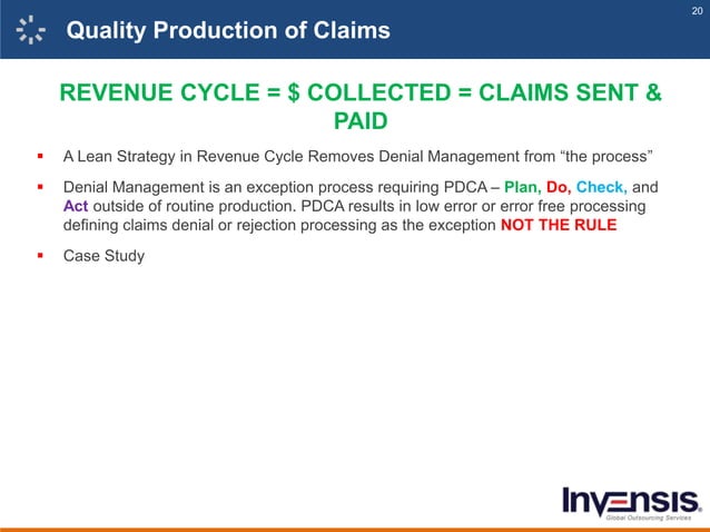 Lean Strategies in Healthcare Revenue Cycle Management | PPTX