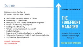 Webinar - Learn How To Upgrade From Executive To Leader PPT | PPT