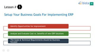 Lessons Learned from Failed ERP Implementation | PPT
