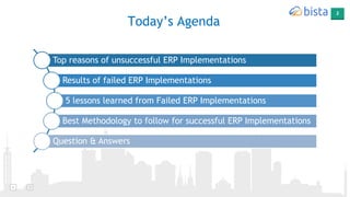 Lessons Learned from Failed ERP Implementation | PPT