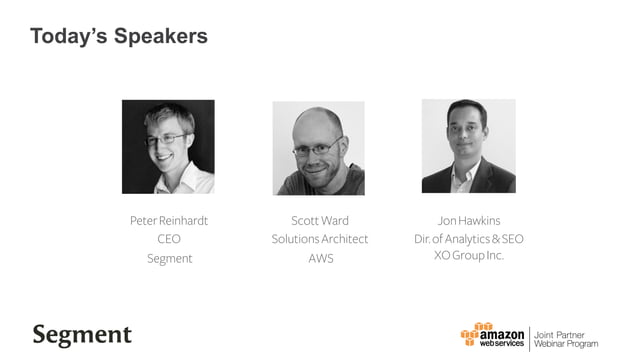 AWS Segment XO Group Joint webinar | PPT