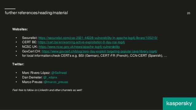 The Log4Shell Vulnerability – explained: how to stay secure | PPTX