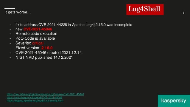The Log4Shell Vulnerability – explained: how to stay secure | PPTX